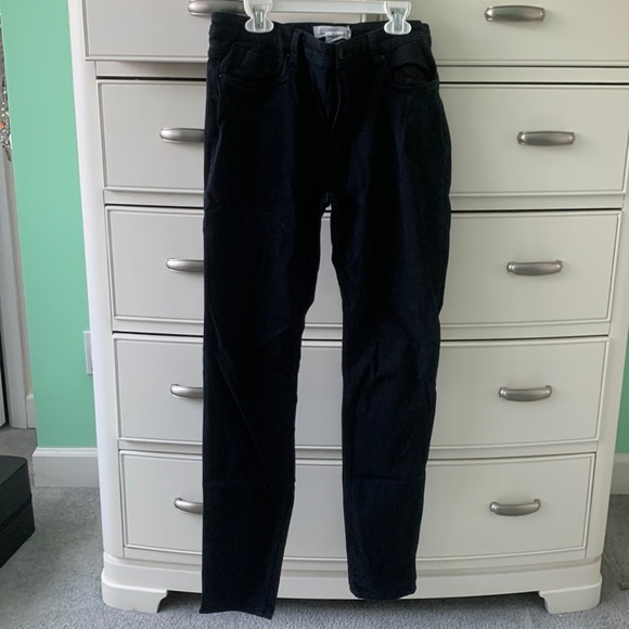 H&M | Jeans | Hm Black Skinnystraight Jeans | Poshmark